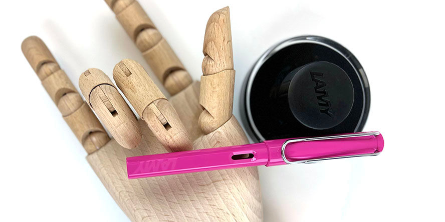 Lamy Safari Fountain Pens in Pink