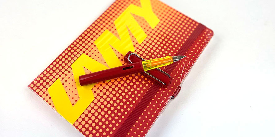 Lamy Gift Set - Notebook & AL-Star Fountain Pens