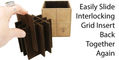 Dee Charles Designs 4x4 Pen Cube Pen Display Cases