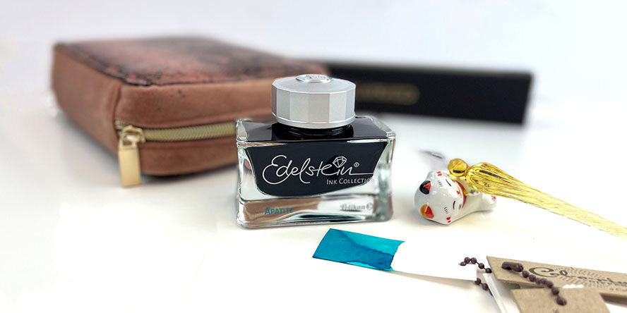 Pelikan Edelstein 2022 Ink of the Year Apatite Fountain Pen Ink