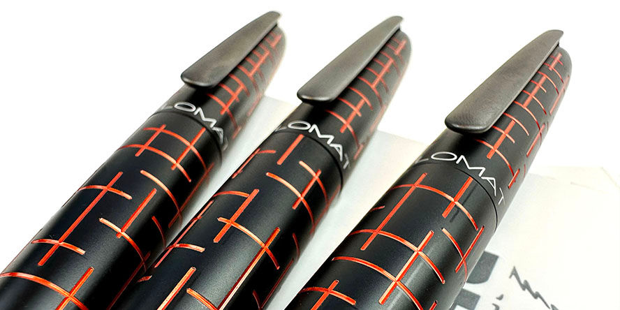 Diplomat Elox Matrix Ballpoint Pens