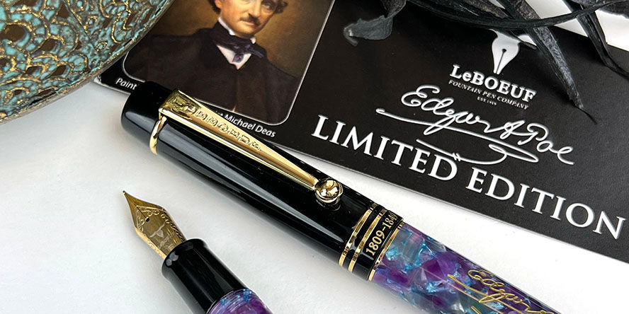 LeBoeuf Edgar Allan Poe Limited Edition Fountain Pens