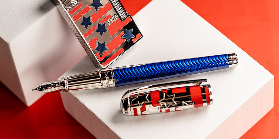 S.T. Dupont Declaration of Independence Limited Edition Fountain Pens