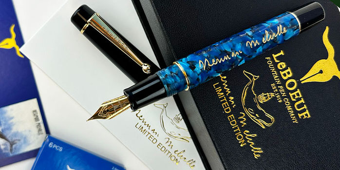 LeBoeuf Herman Melville Moby Dick Limited Edition Fountain Pens