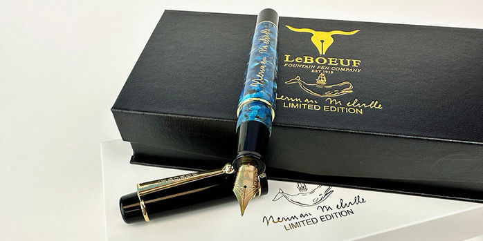 LeBoeuf Herman Melville Moby Dick Limited Edition Fountain Pens
