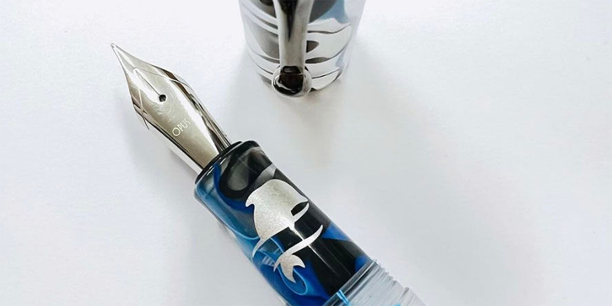 Opus 88 Limited Edition Ocean Demo Fountain Pens