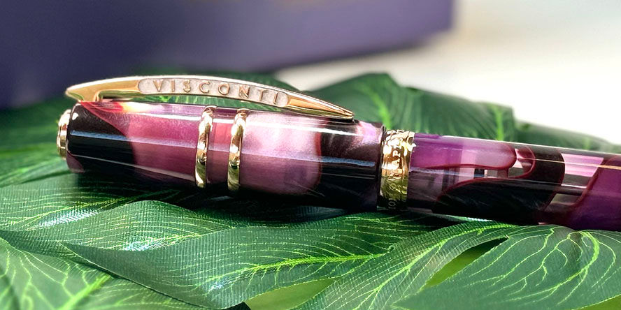 Visconti Homo Sapiens Iris Garden Fountain Pens