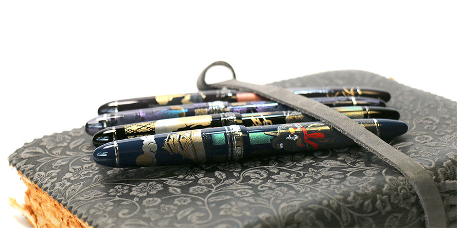 Sailor 1911L Ninja Maki-e Fountain Pens