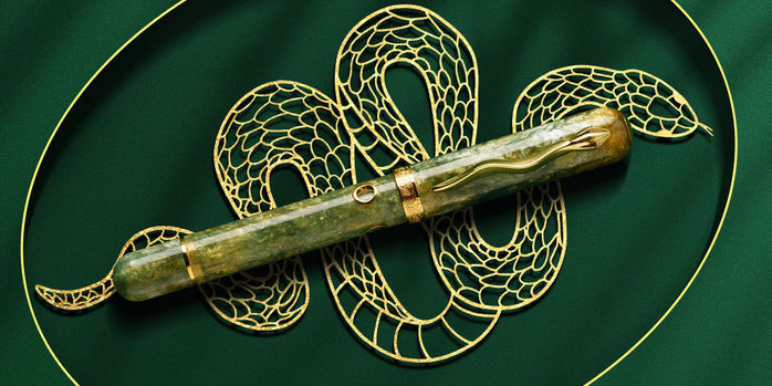 Nahvalur (Narwhal) Pen of the Year: Snake Fountain Pens