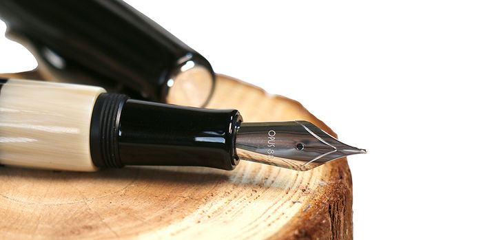 Opus 88 Buffalo Horn Fountain Pens