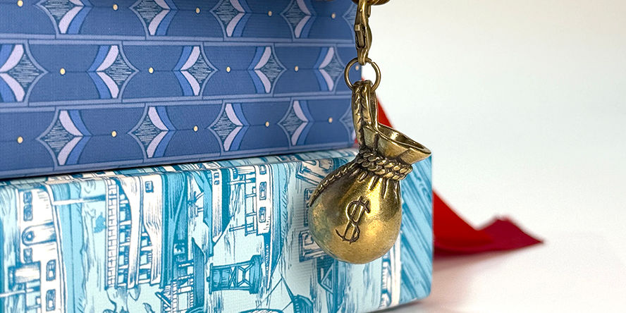 Travelers Notebook Brass 3D Charms Desk Accessories