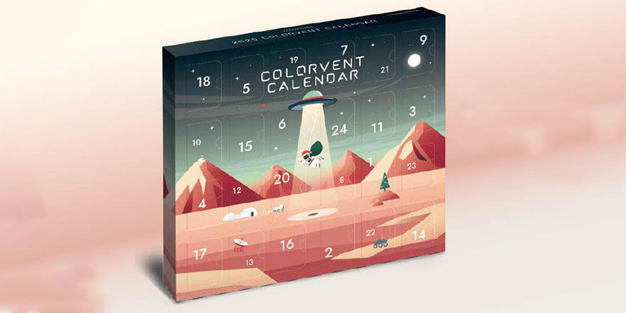 Colorverse 2025 Colorvent Calendar Fountain Pen Ink