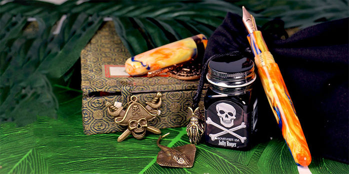 Pen Chalet Pirate Booty Boxed Set Fountain Pens