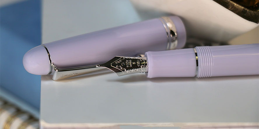Pilot Custom 74 Lavender Fog | US Exclusive Fountain Pen | Pen Chalet