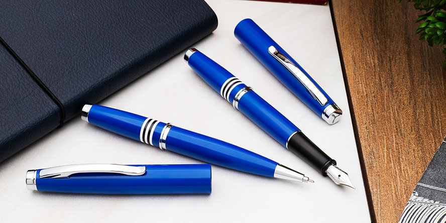 Monteverde Air Force Blue Dakota Fountain Pens