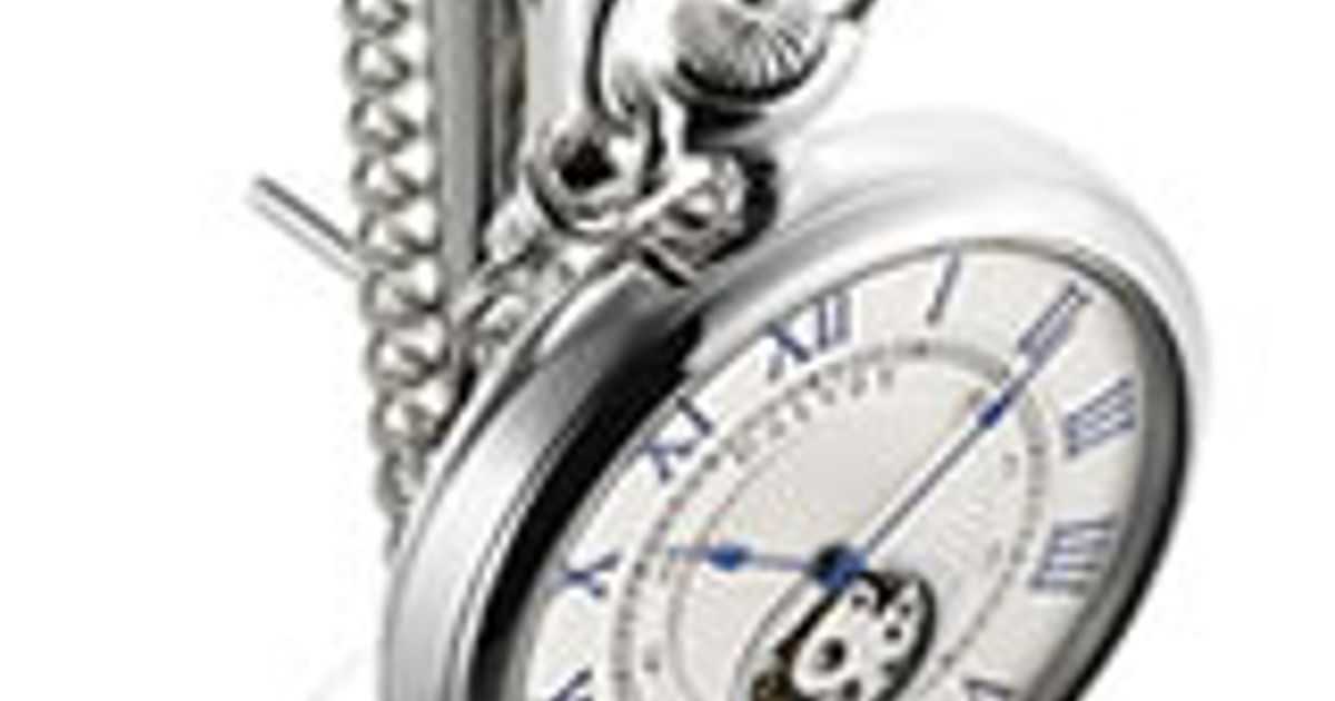 Dalvey Open-Face Pocket Watch and Stand
