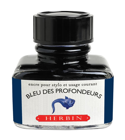 J Herbin Bottled Ink Fountain Pen Ink