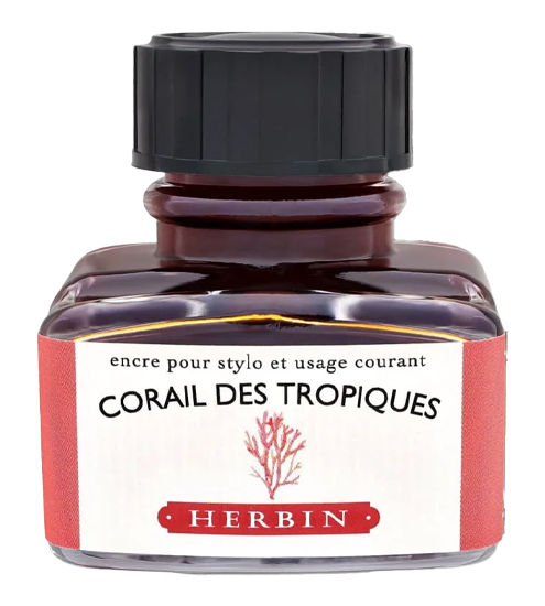 J Herbin Bottled Ink Fountain Pen Ink