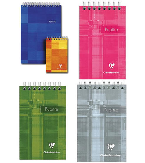 Clairefontaine Classic Top Wirebound Memo Books & Notebooks
