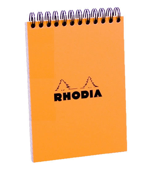 Rhodia A6 Spiral Memo Books & Notebooks