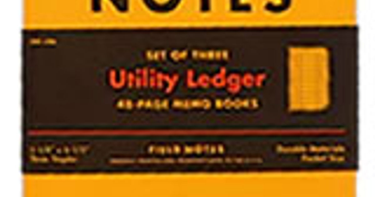 Field Notes Utility Memo Books & Notebooks