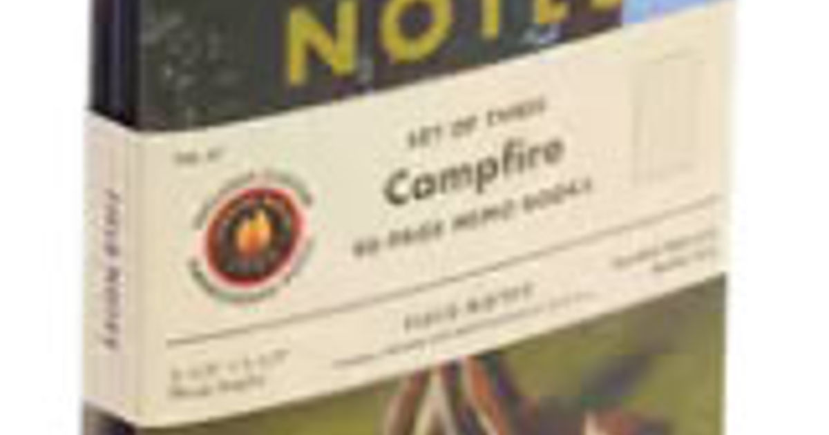 Field Notes Campfire Memo Books & Notebooks