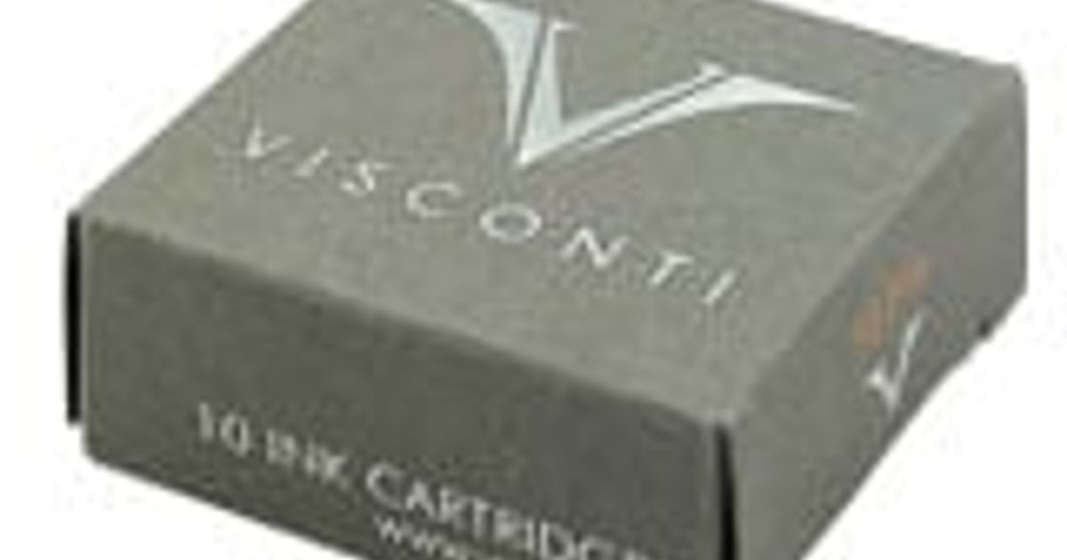 Visconti Cartridges (10 Pack) Fountain Pen Ink