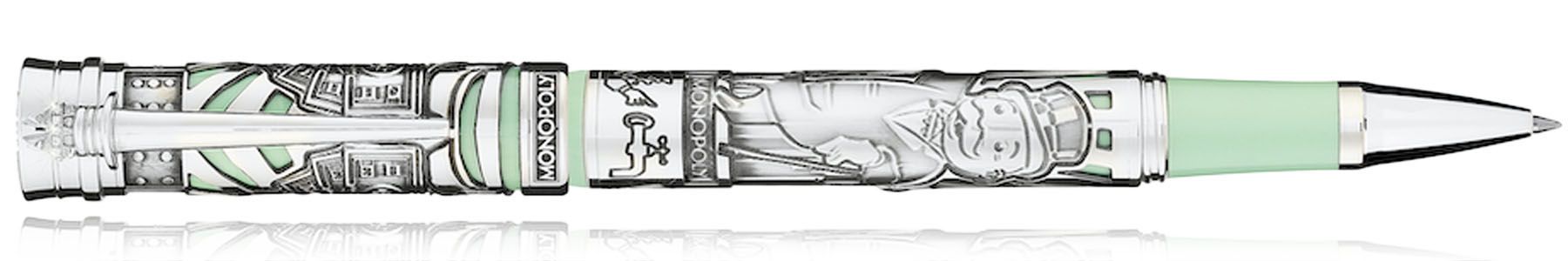 Montegrappa Monopoly 85th Anniversary LE Collection Rollerball Pens