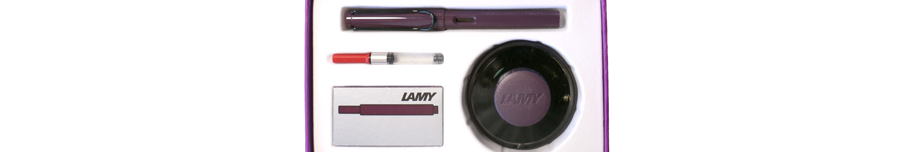 Lamy Special Edition Safari Fountain Pens and Ink Gift Set