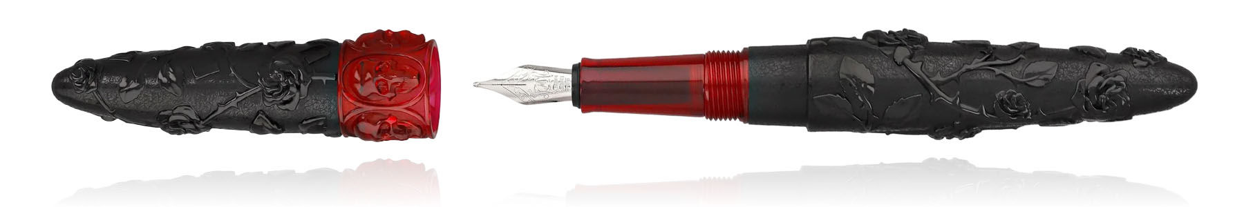 Benu Skull & Roses Fountain Pens
