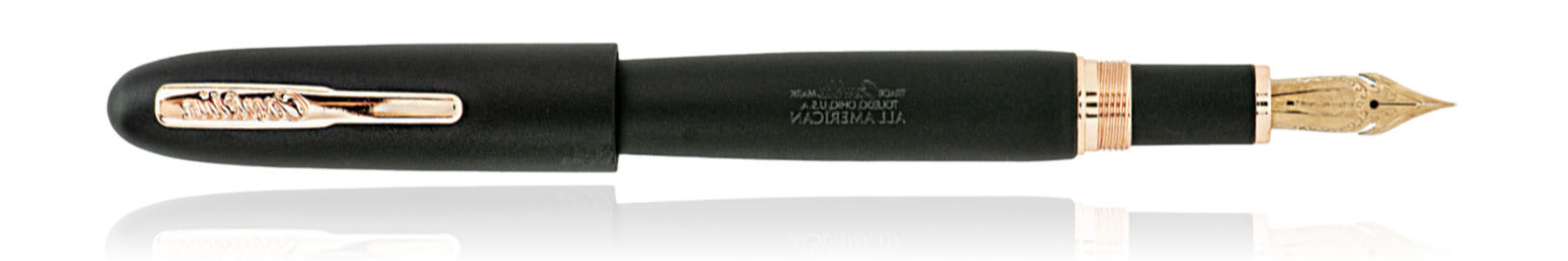 Conklin Limited Edition All American Matte Black Fountain Pens