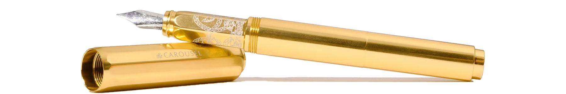 Ferris Wheel Press Limited Edition Aluminum Carousel Fountain Pens