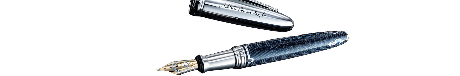 Waldmann Famous English Crime Fighters Limited Edition Fountain Pens