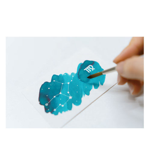 Colorverse Constellation Ink Art Cards Memo & Notebooks