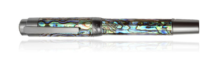 Laban Silver Abalone Fountain Pens