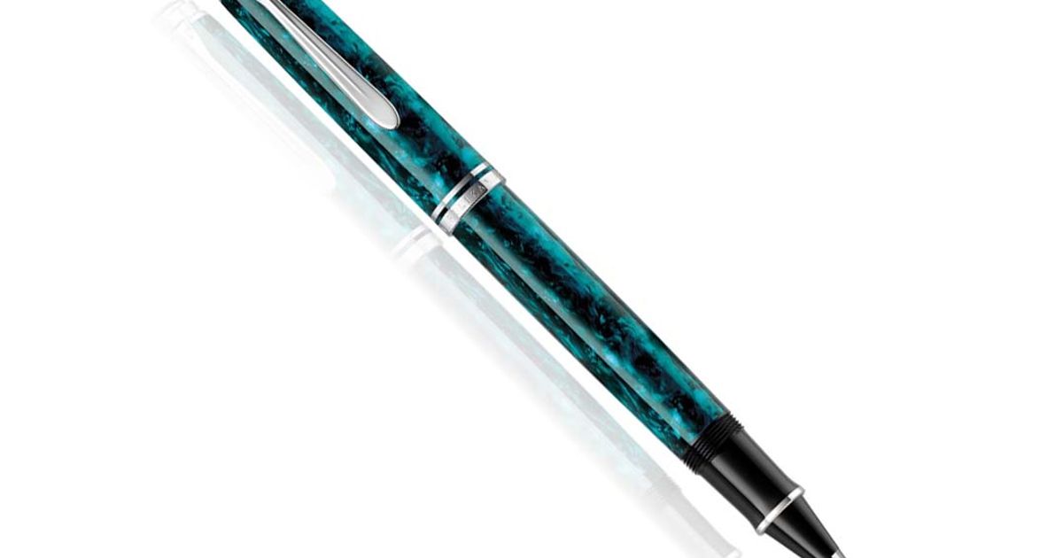 Pelikan R805 Ocean Swirl Rollerball Pens