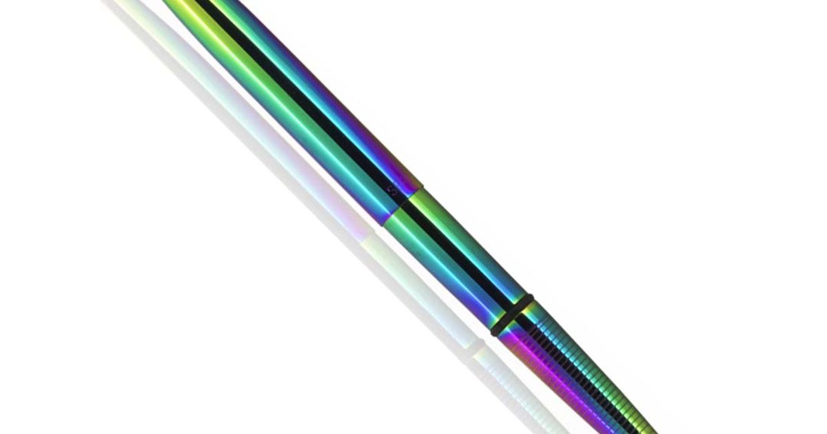 Fisher Space Pen Rainbow Titanium Nitride Bullet Space Ballpoint Pens