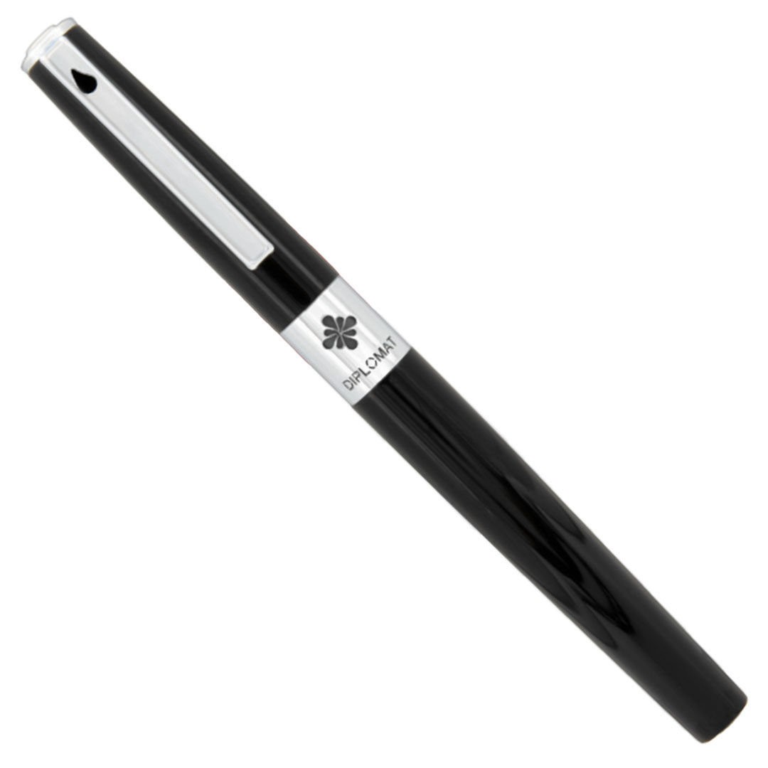 Diplomat CLR Black Lacquer Fountain Pens