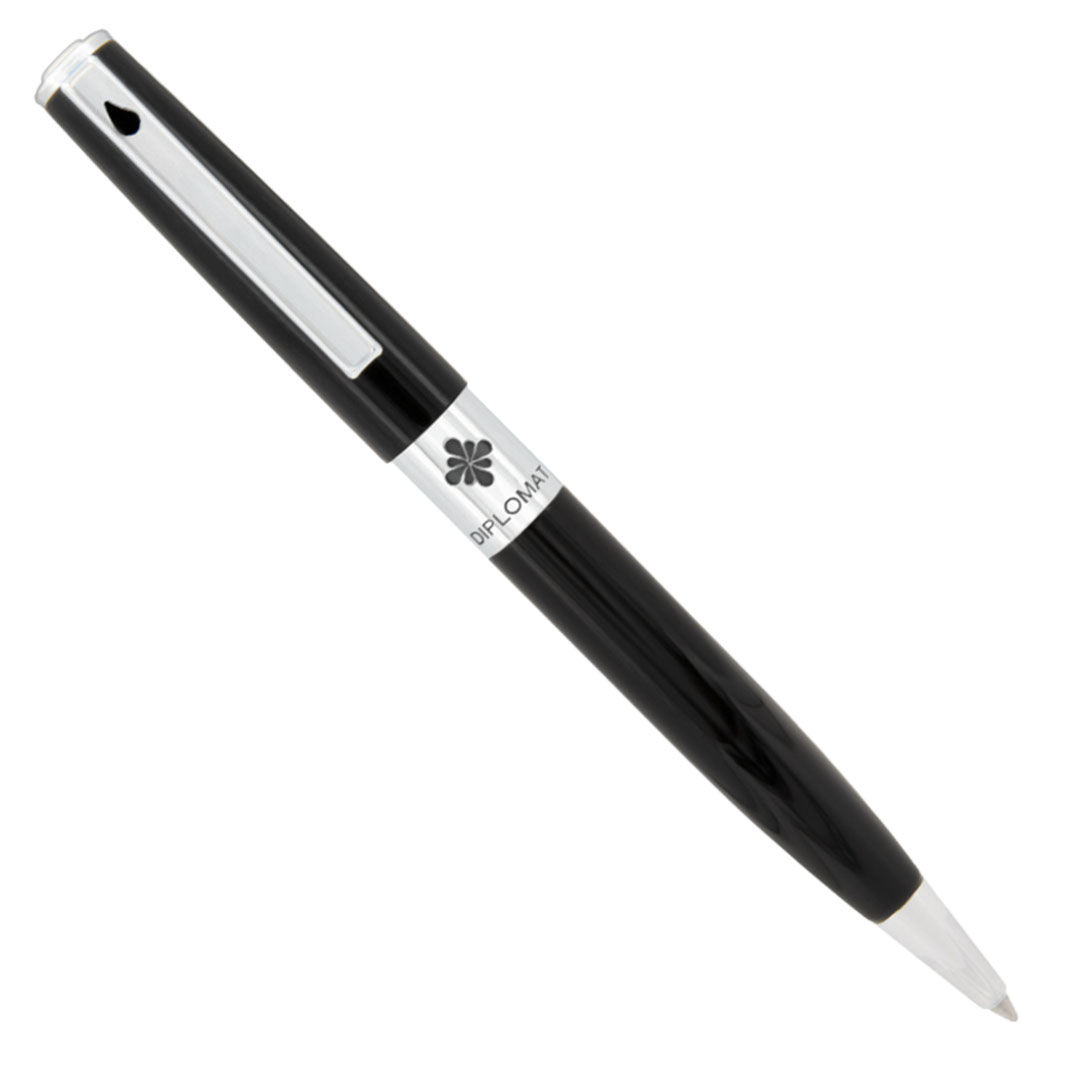 Diplomat CLR Black Lacquer Ballpoint Pens