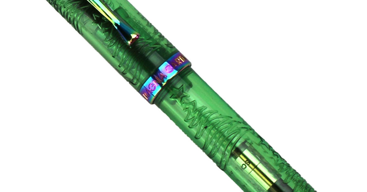 Magna Carta Exclusive Sapphire Grand Christmas Collection Fountain Pens