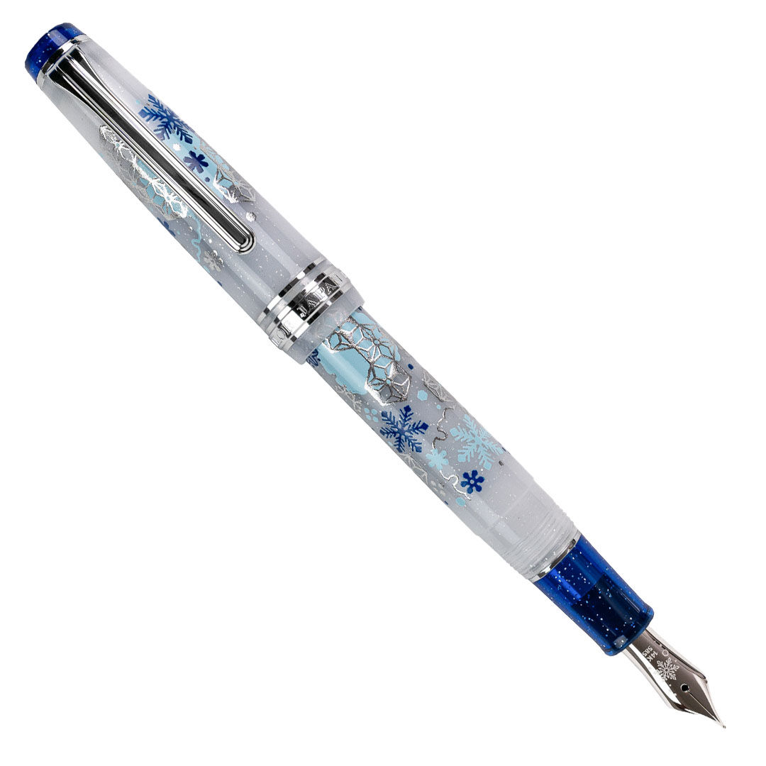 Sailor Limited Edition First Snow Professional Gear Slim Fountain Pens