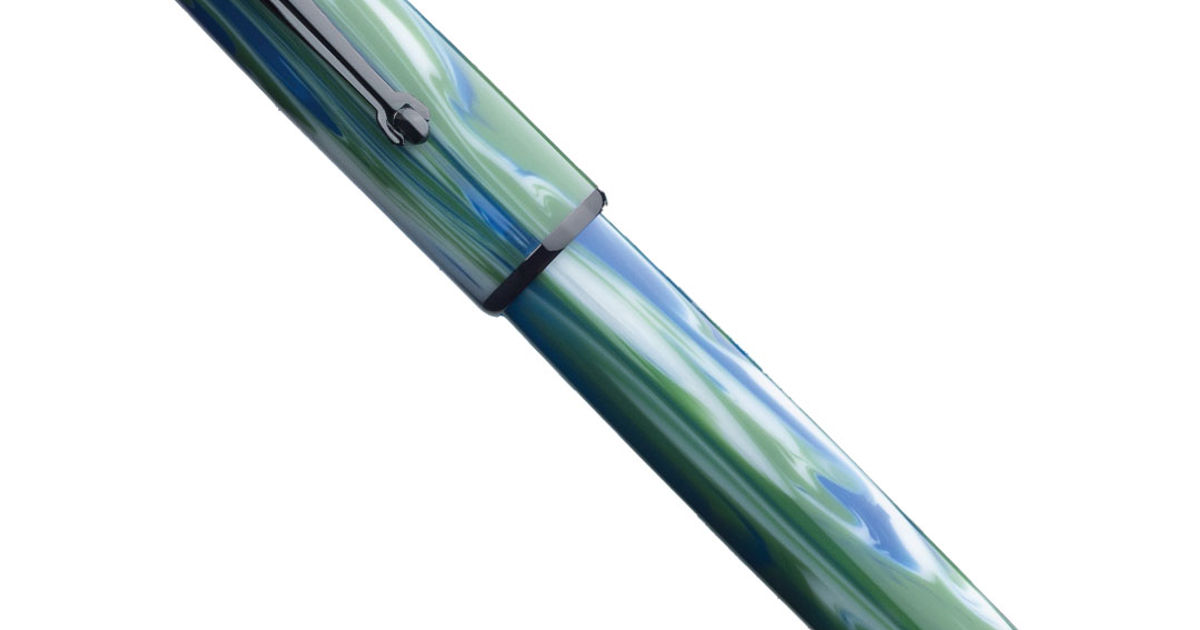 Penlux Limited Edition Green Earth Elite Fountain Pens