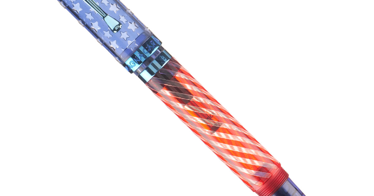 Magna Carta Exclusive Old Glory Sapphire Grand Fountain Pens