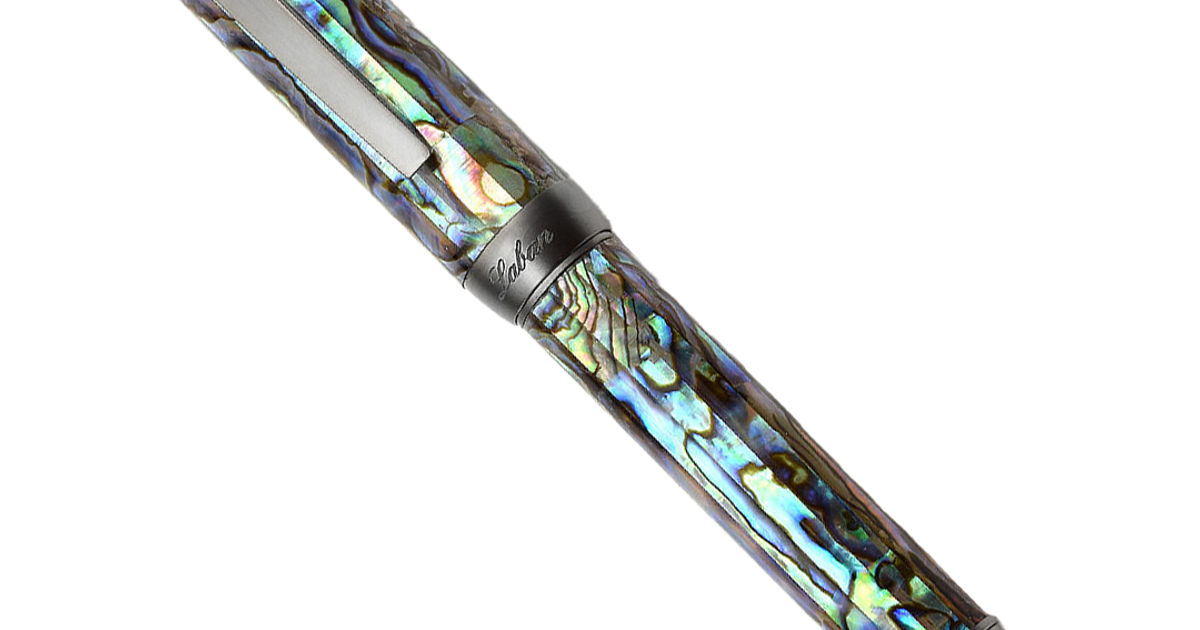 Laban Silver Abalone Fountain Pens