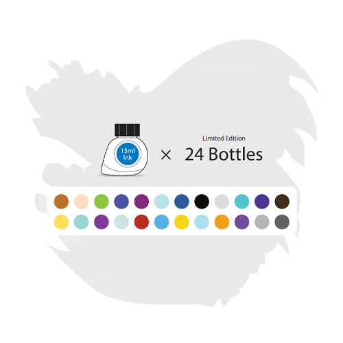Colorverse 2024 Colorvent Calendar Fountain Pen Ink